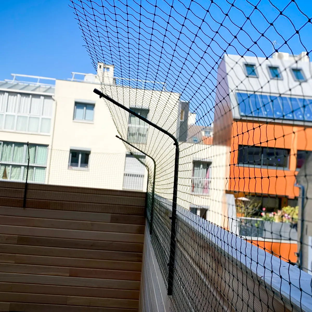 Bavolet anti-fugue pour chat : sécurisez jardin, balcon ou terrasse ...